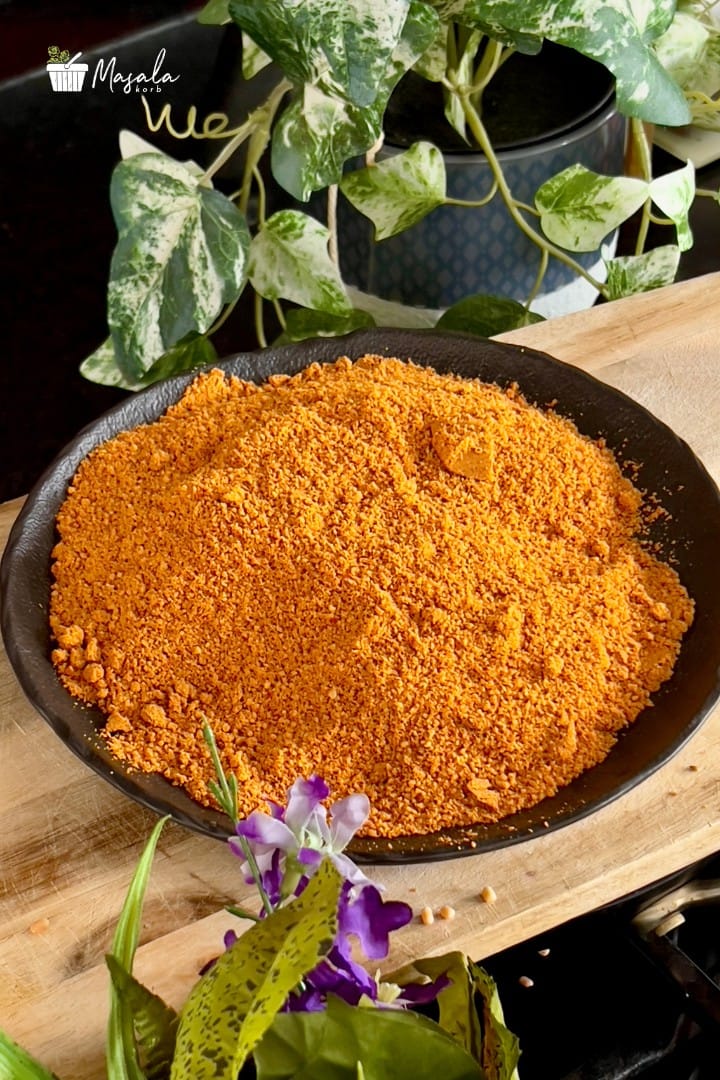 Idli Milagai Podi Recipe | Gun Powder Recipe - Taste of Kuchaman