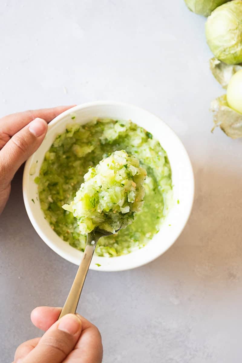 How you can make contemporary salsa verde - Taste of Kuchaman